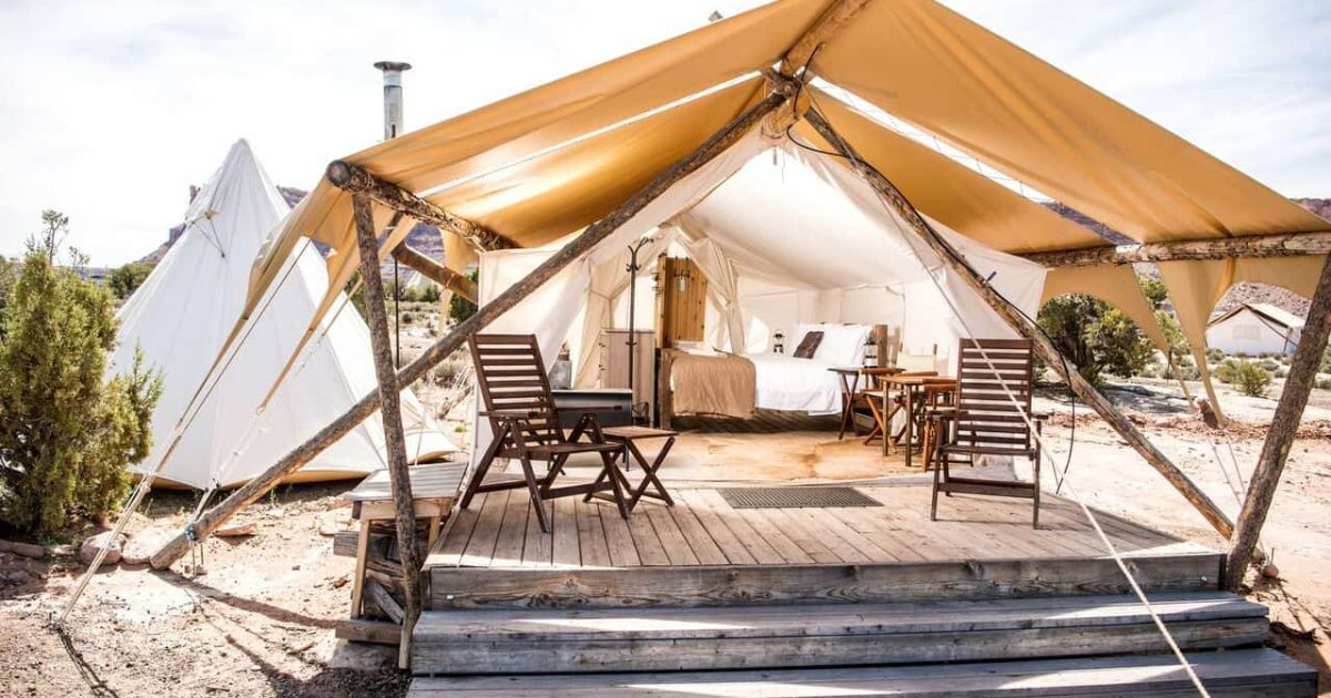 Where to Glamp in the U.S.A by Jessica Armstrong